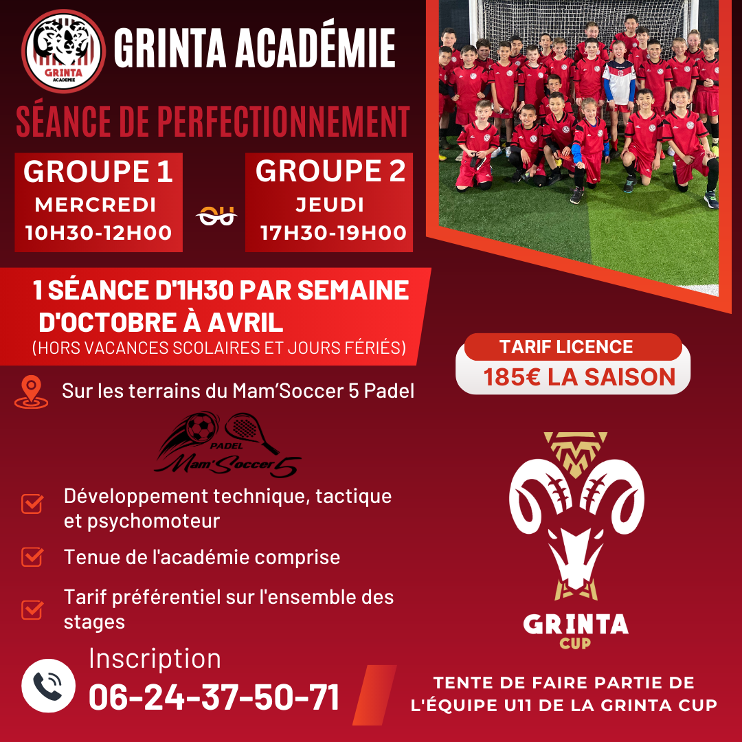 Grinta Académie – GRINTA CUP